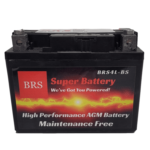 Supercharged 4L-BS 12v 4ah - OEM Replacement: YTX4L-BS, CTX4L-BS High ...