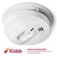 Kidde I4618 Hardwire Smoke Alarm I4618 Ionization Sensing with Hush ...
