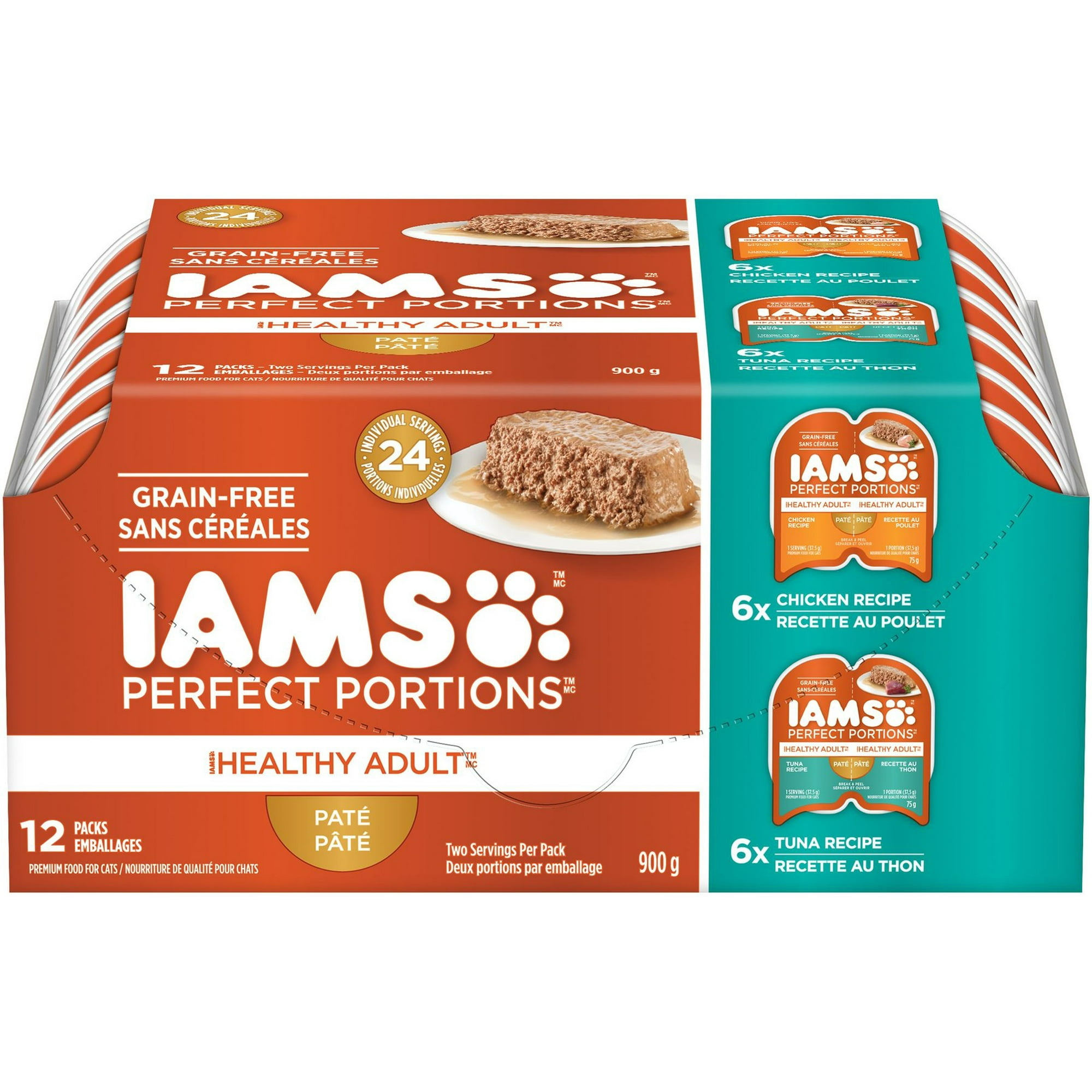 Click here for Pack Of 2 - Iams Perfect Portions Variety Pack Adu... prices