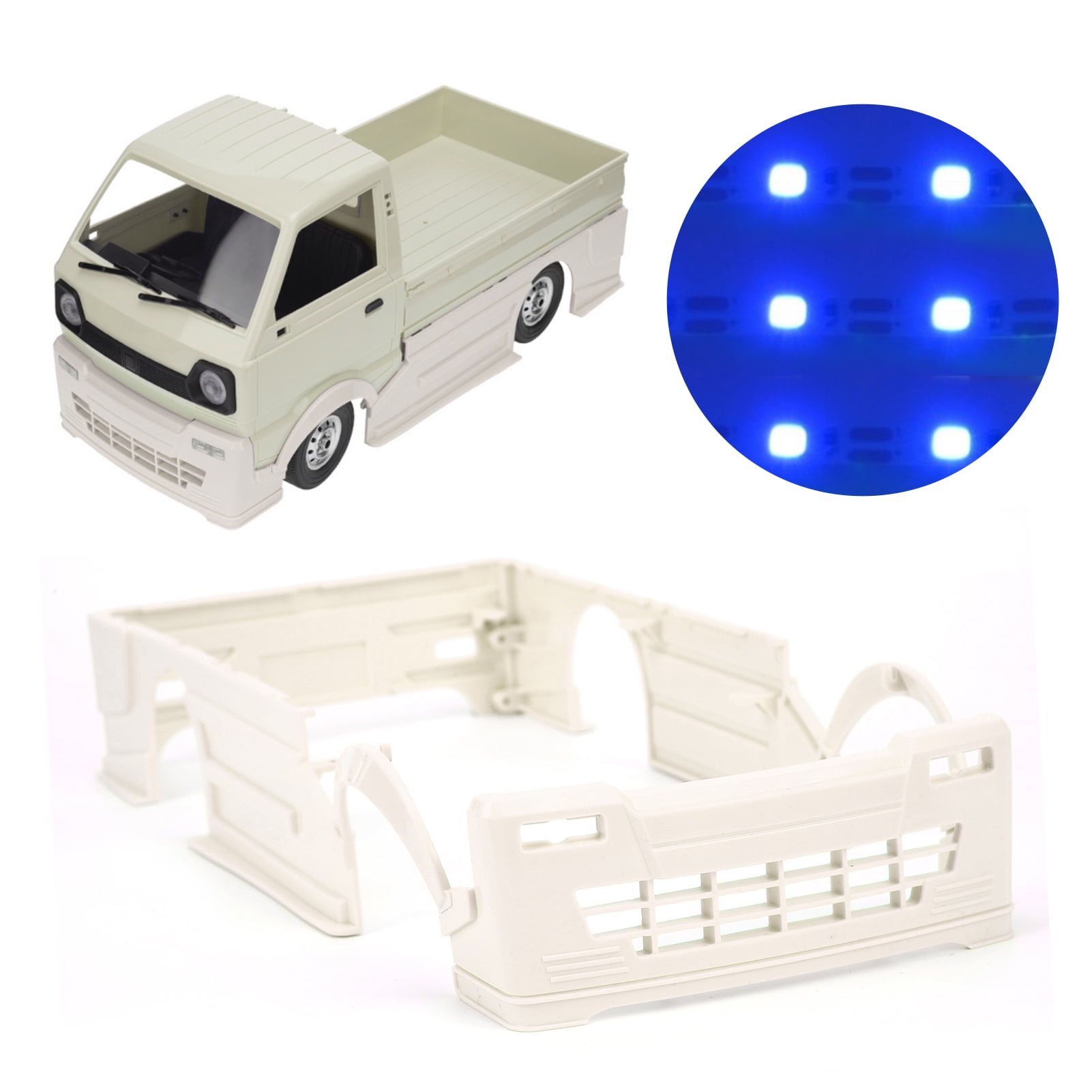 Buy RC Wide Body With LED Light, RC D12 Wide Body Low Lying RC Wide ...