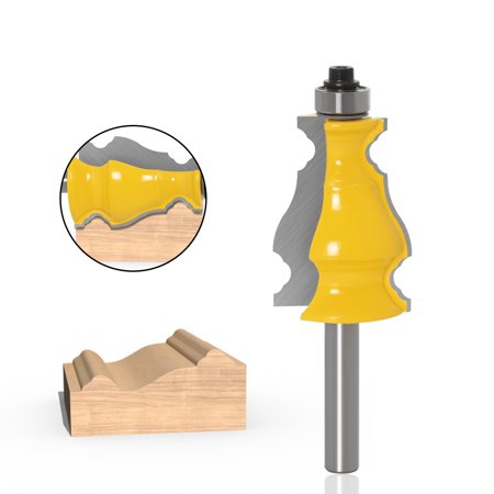 SICED Shank Router Bit Classic Molding Router Bit, Milling Cutter For ...