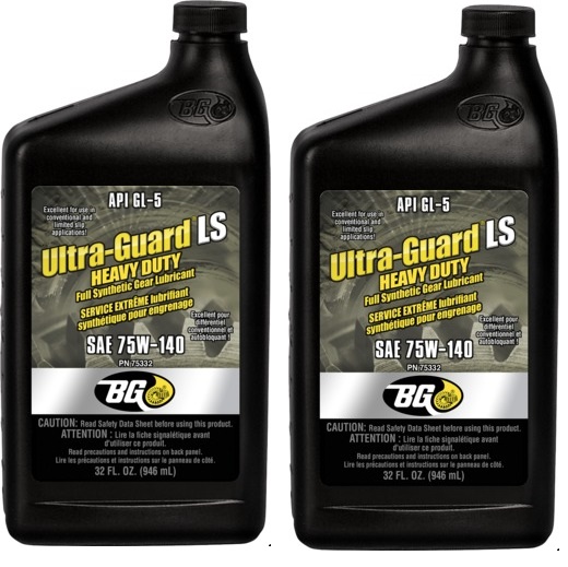 BG Ultra-Guard LS Heavy Duty Gear Lubricant PN 753 (2) - Walmart.com