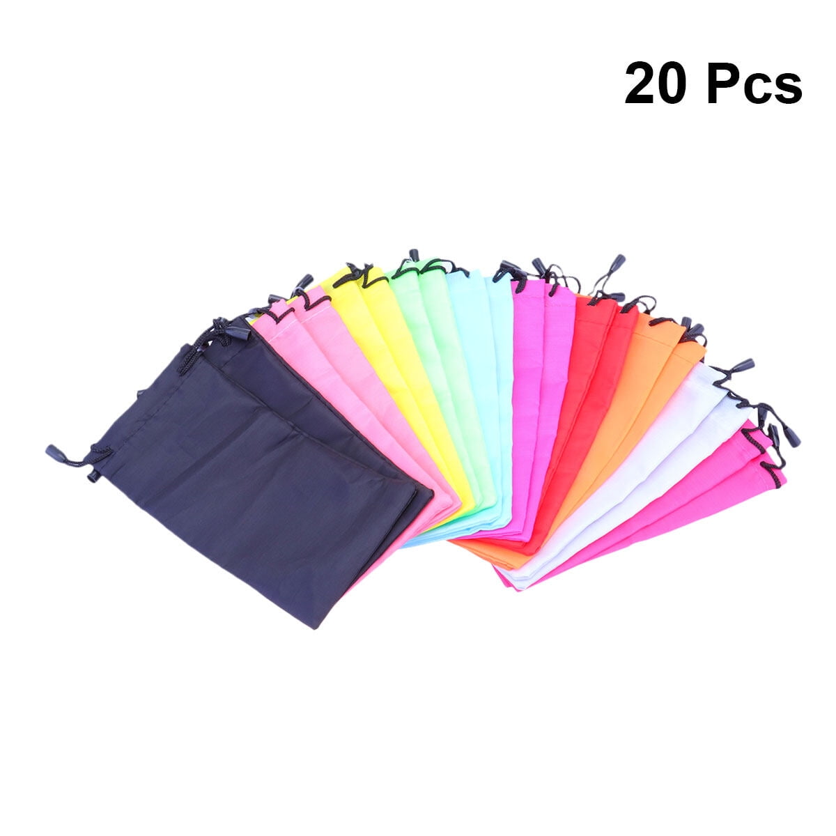 20pcs Sunglasses Storage Pouches Drawstring Glasses Bag Eyeglasses ...