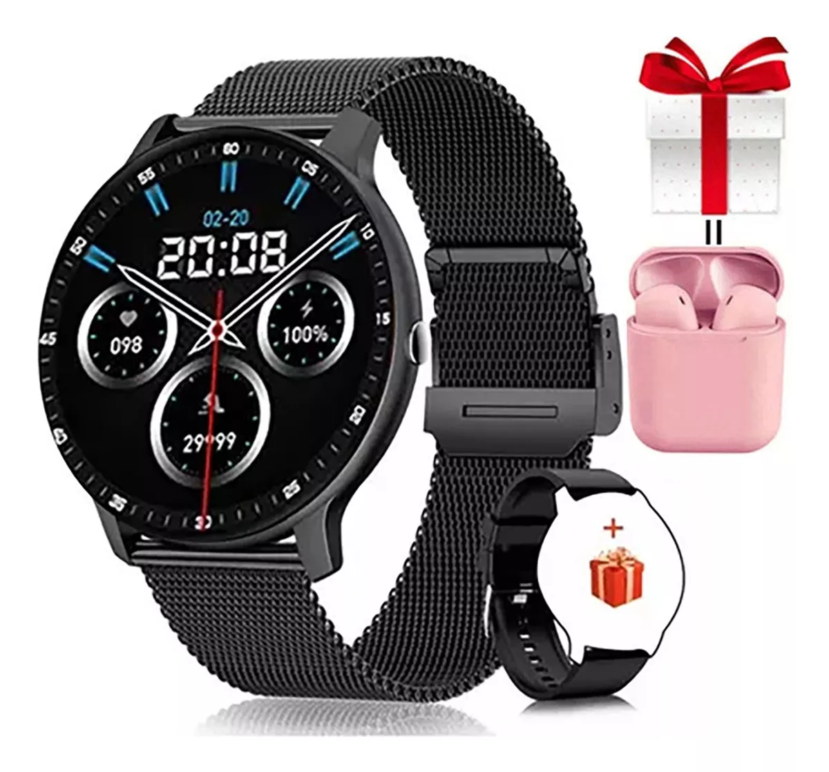 Reloj Inteligente Zl02 Pro Con Llamadas Bluetooth Para Xiaom | Bodega ...