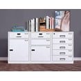 50Pcs Metal Library Label Holders, File Cabinet Label Frames with ...