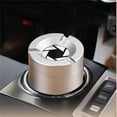 360° Stainless Steel Twist-Lock Ashtray, Stainless Steel Car Ashtray ...