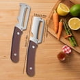 Vegetable Peeler with Plastic Handle, Multi Functional Kitchen Peeler ...