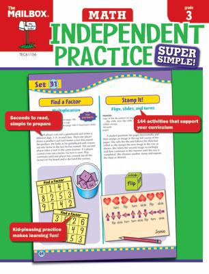 Pre-Owned Super Simple Independent Practice: Math (Gr.3) (Paperback ...