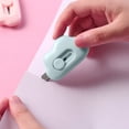 Clearance! Cloud Retractable Letter Opening Knife Blue Guillotine Paper ...