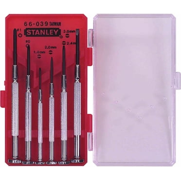 Stanley Tools 66-052 Precision Electronics Screwdriver Set, 6 Piece ...