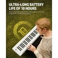 Donner DP-06 61 Keys Folding Piano Keyboard for Beginner, with ...