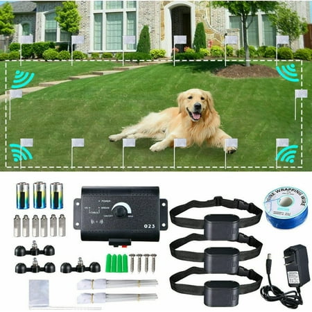Frie Electronic Dog Fence, Remote Dog Training Shock Collar ...