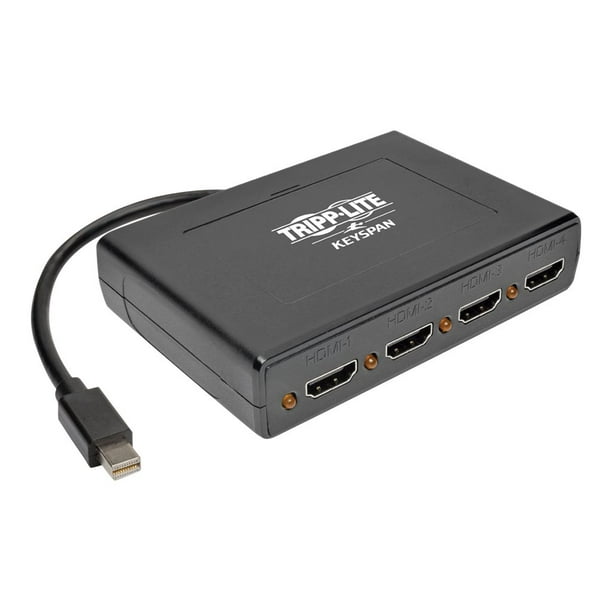 Tripp Lite 4-Port Mini DisplayPort to HDMI Multi Stream Transport Hub 4Kx2K @ 24/30Hz - Video ...
