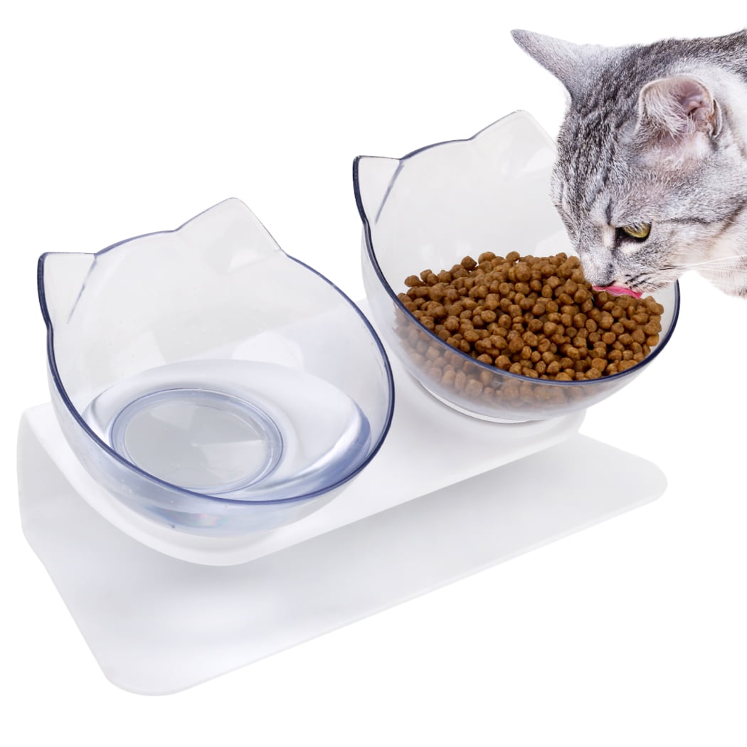 Click here for Nobrand Pet Bowl Set Non-Slip Tilting Style Pet Fe... prices