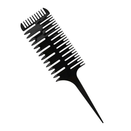 Double-sided Wide Fine Tooth Highlighting Comb Hairdressing Comb ...