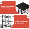 Water Bottle Organizer Metal Storage Rack with Lockable Wheels Bottle ...