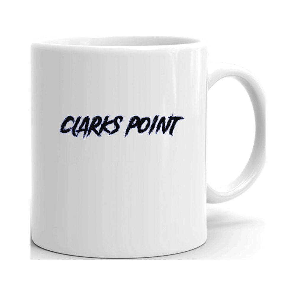 Clarks Point Slasher Style Ceramic Dishwasher And Microwave Safe Mug ...