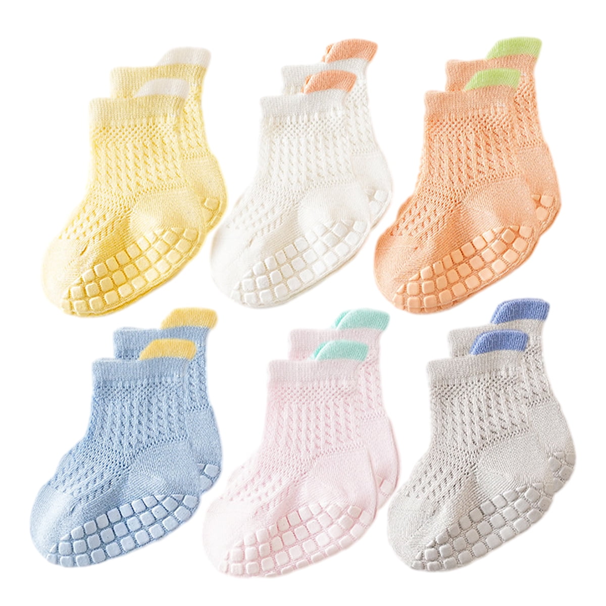 Click here for Leining 6 Pairs Summer Mesh Socks For Baby Boys  T... prices