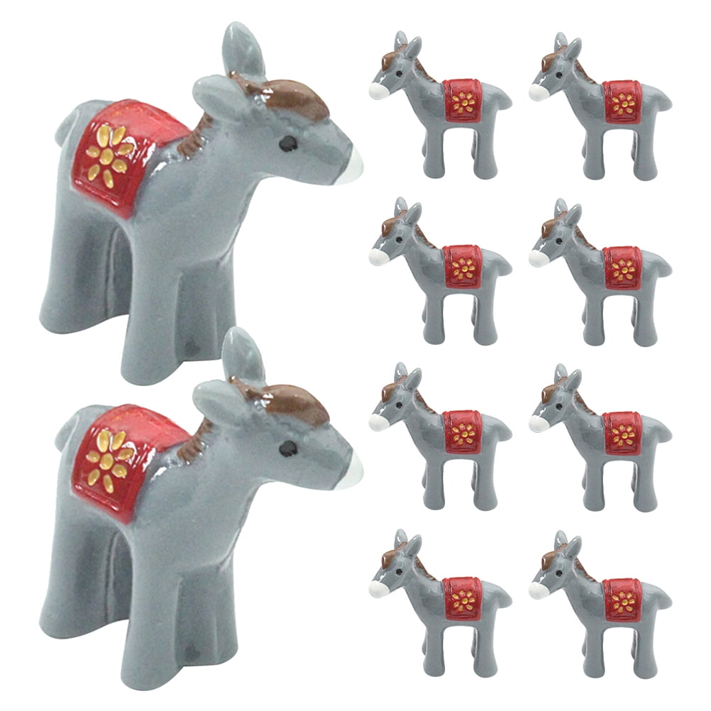 Click here for Milisten 20pcs Resin Donkey Ornament Resin Standin... prices