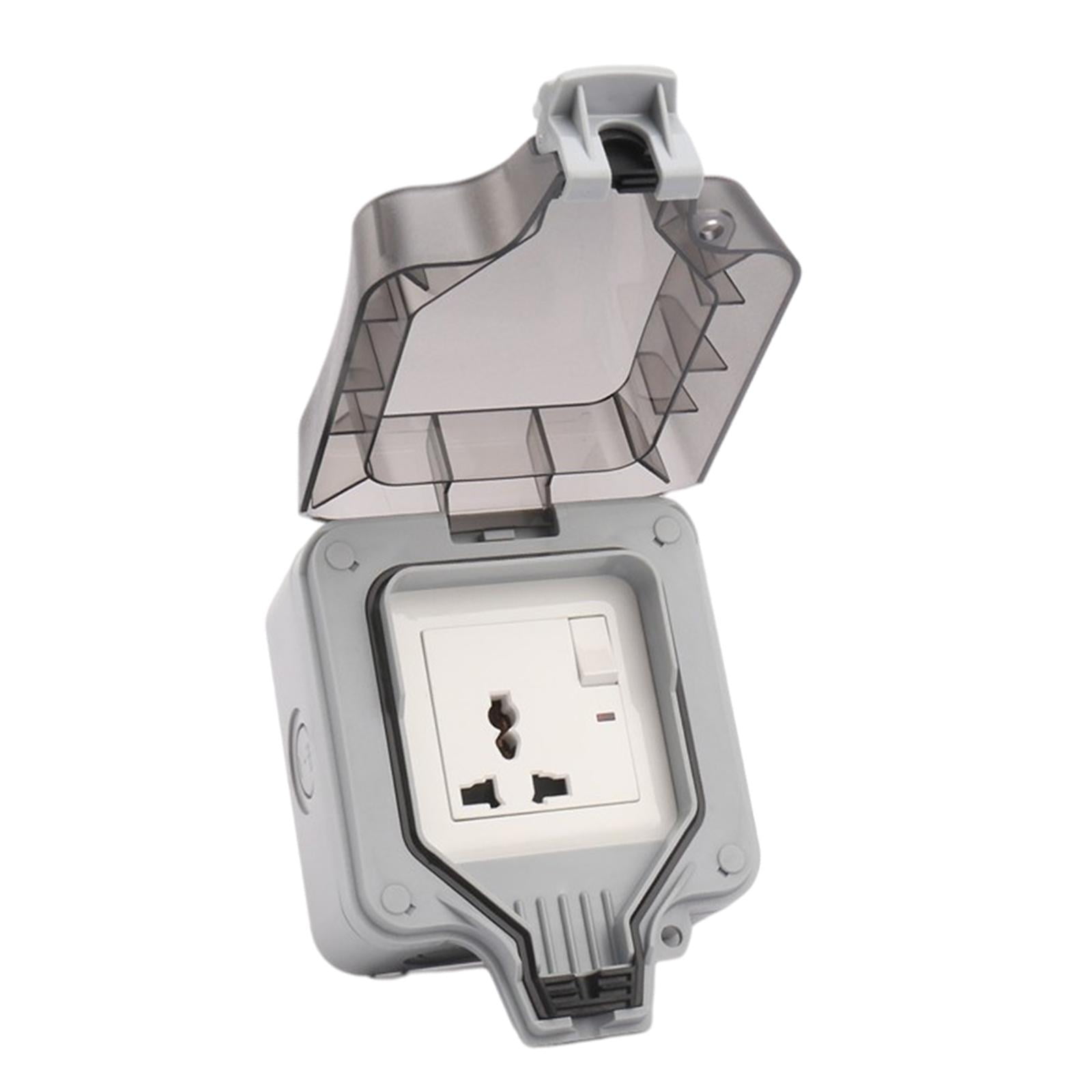 Outdoor Wall Socket Outlet Cover Outdoor Wall Socket Household 3 Holes ...
