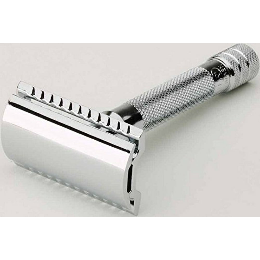 Merkur - Merkur Short Handle Double Edge Saftey Razor with Comb Guard # ...