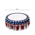 Fountwell Patriotic Star Round Tablecloth – 4th of July Independence ...