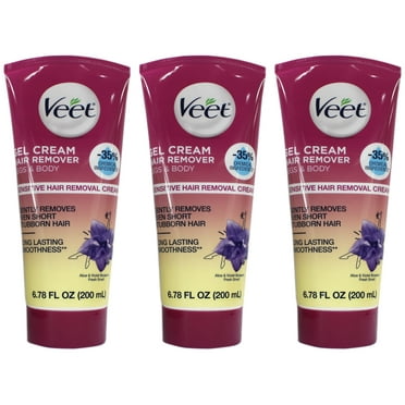 Veet 3-in-1 Face Cream Kit Hair Remover - Walmart.com