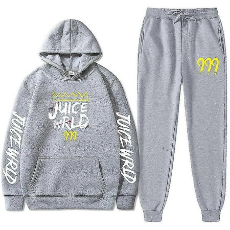 New Juice World Hoodie Suit Sweatshirt + Jogging Pants Juice Wrld Juice ...
