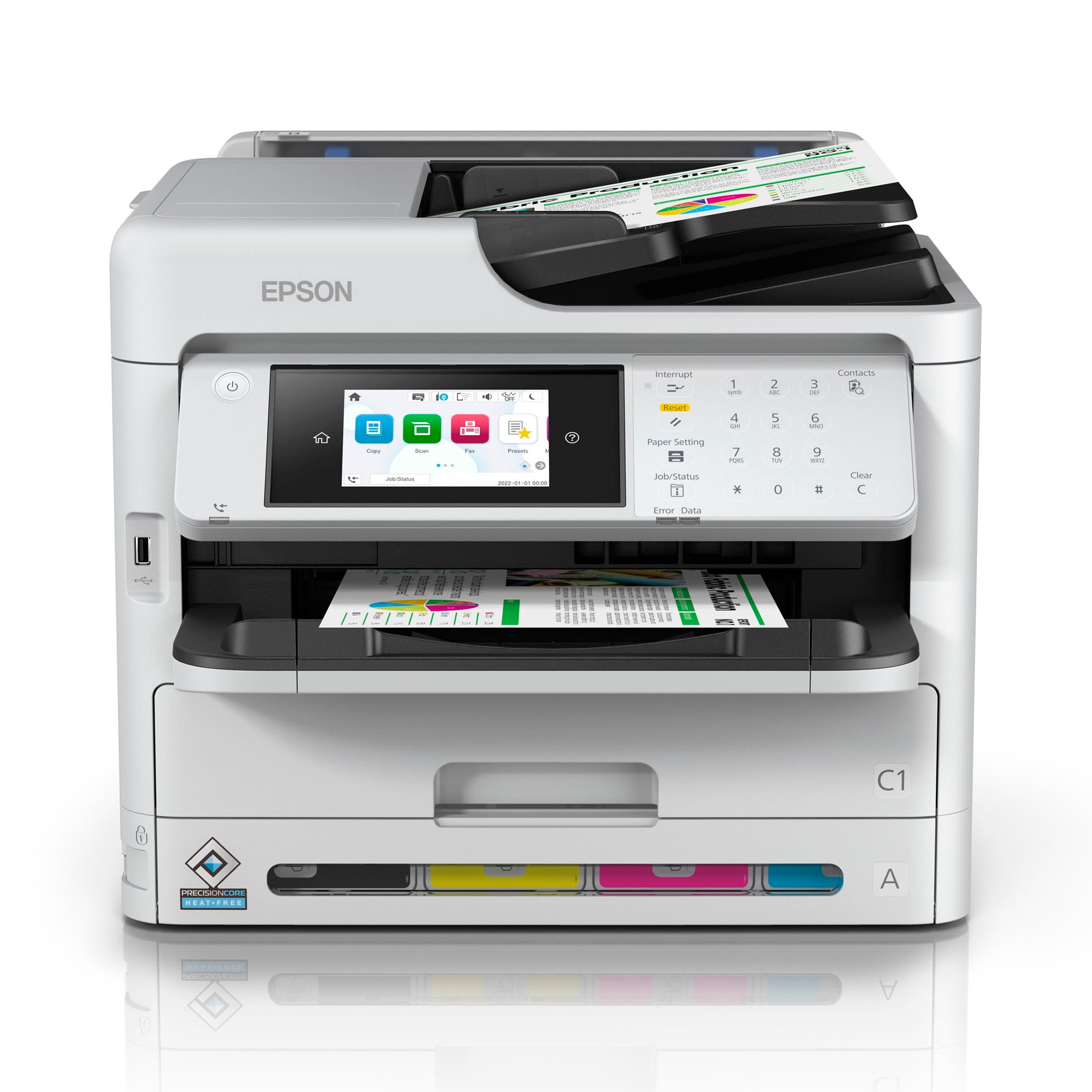 MULTIFUNCIONAL TINTA Epson WORKFORCE PRO WF-C5890 A COLOR USB WIFI ...