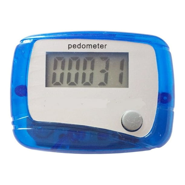 Destyer Portable Color Random Pedometer with Clip LCD Walking Step ...