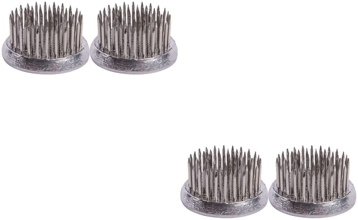 4 pcs Floral Pin Japanese Vases Brass Arrangements Tools Fixed Home ...