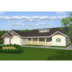 001-3369: Northwest Ranch 3 Bed, 2 Bath Luxury Home Plan, 2732 Sq Ft ...