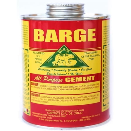 Barge All Purpose Cement - Pint, Multi-Purpose Rubber Bonding Liquid ...