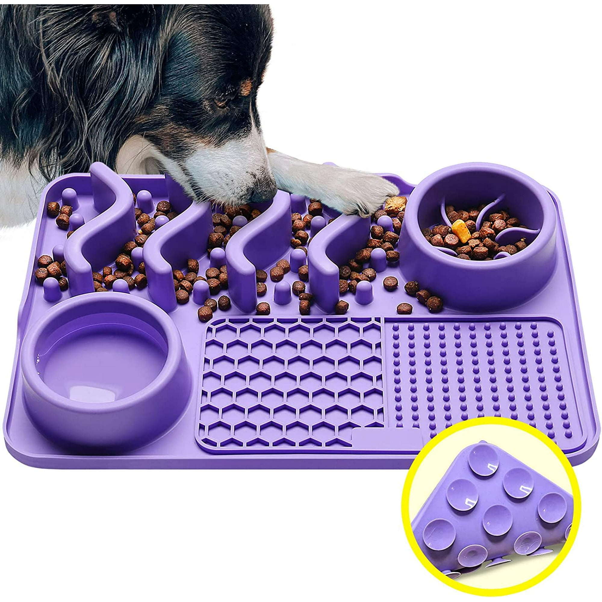 Click here for Heytea Three In One Slow Feeder Dog Licking Pad Wi... prices