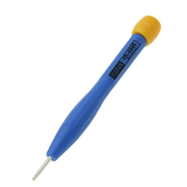 Unique Bargains Plastic Handle Ceramic Core 2.4mm Slotted Screwdriver ...