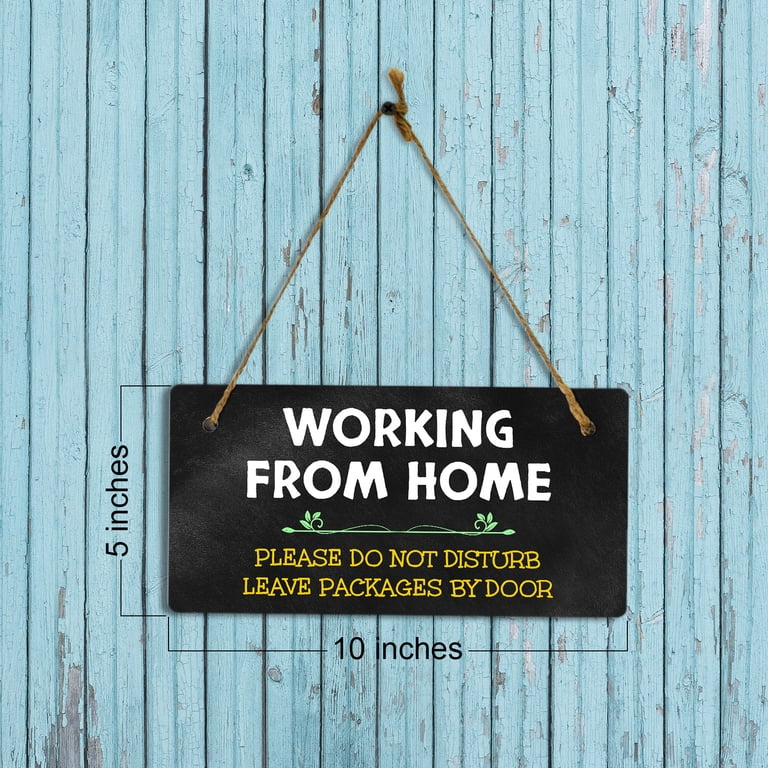 Do Not Disturb Working Do Not Disturb Door Sign Hangers | Hotel