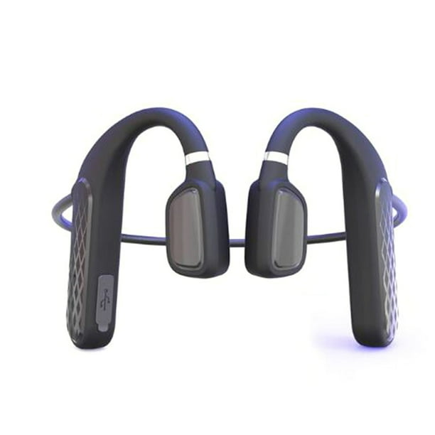 Bone Conduction Wireless Headset Button Control Waterproof Sports Music ...