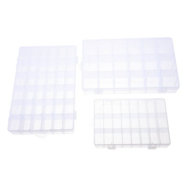 The Beadery Clear Plastic 32 Compartment Storage Box - Walmart.com
