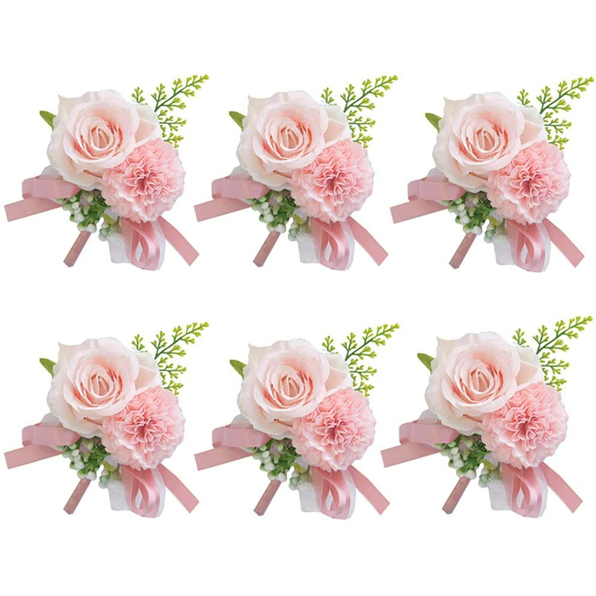Light Pink Rose Boutonniere