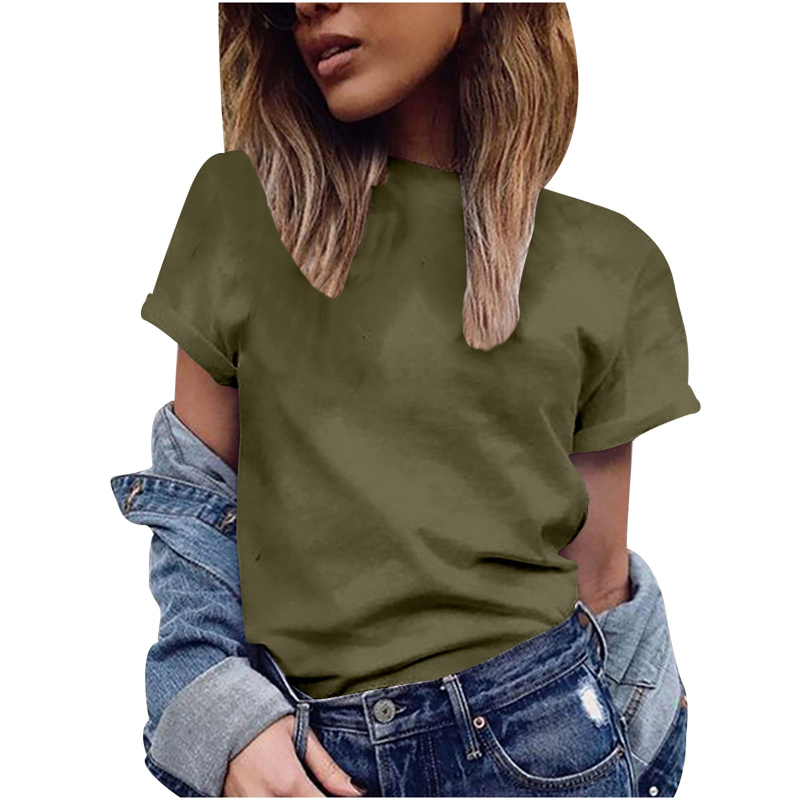 Click here for Unbranded Ladies Tops Short Sleeve Fashion Casual... prices