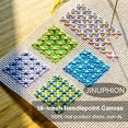 TUWAFE Needlepoint Canvas,18-Mesh,20" X 18",Beige Needlepoint Canvas ...