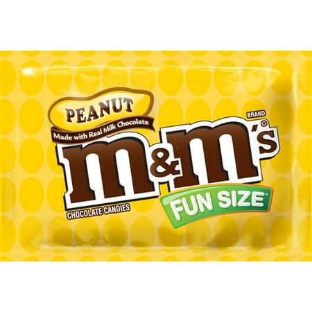M&M's Fun Size Peanut Chocolate Candy, 23 Lb - Walmart.com