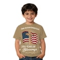 Byoo Toddler Boy 's Patriotic T Shirt Cross American Flag Graphic 250 ...