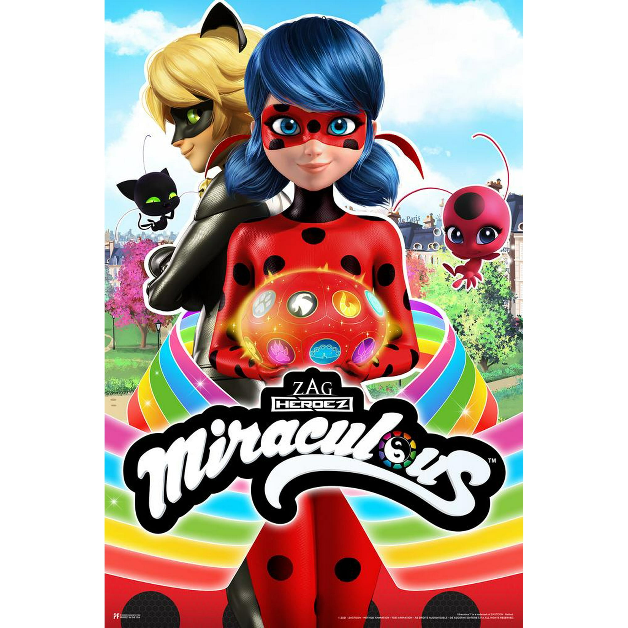 Girl Ladybug Cartoon