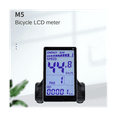 M5 Electric Bike LCD Display Meter 24V 36V 48V 60V E Scooter LCD Panel ...