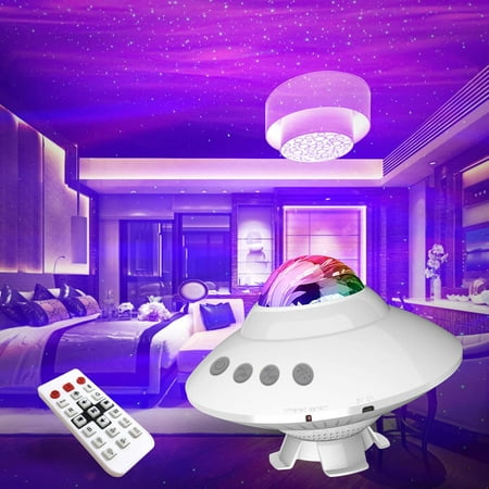 FYBTO Star Projector Night Light, UFO Aurora Star Projection Light with ...