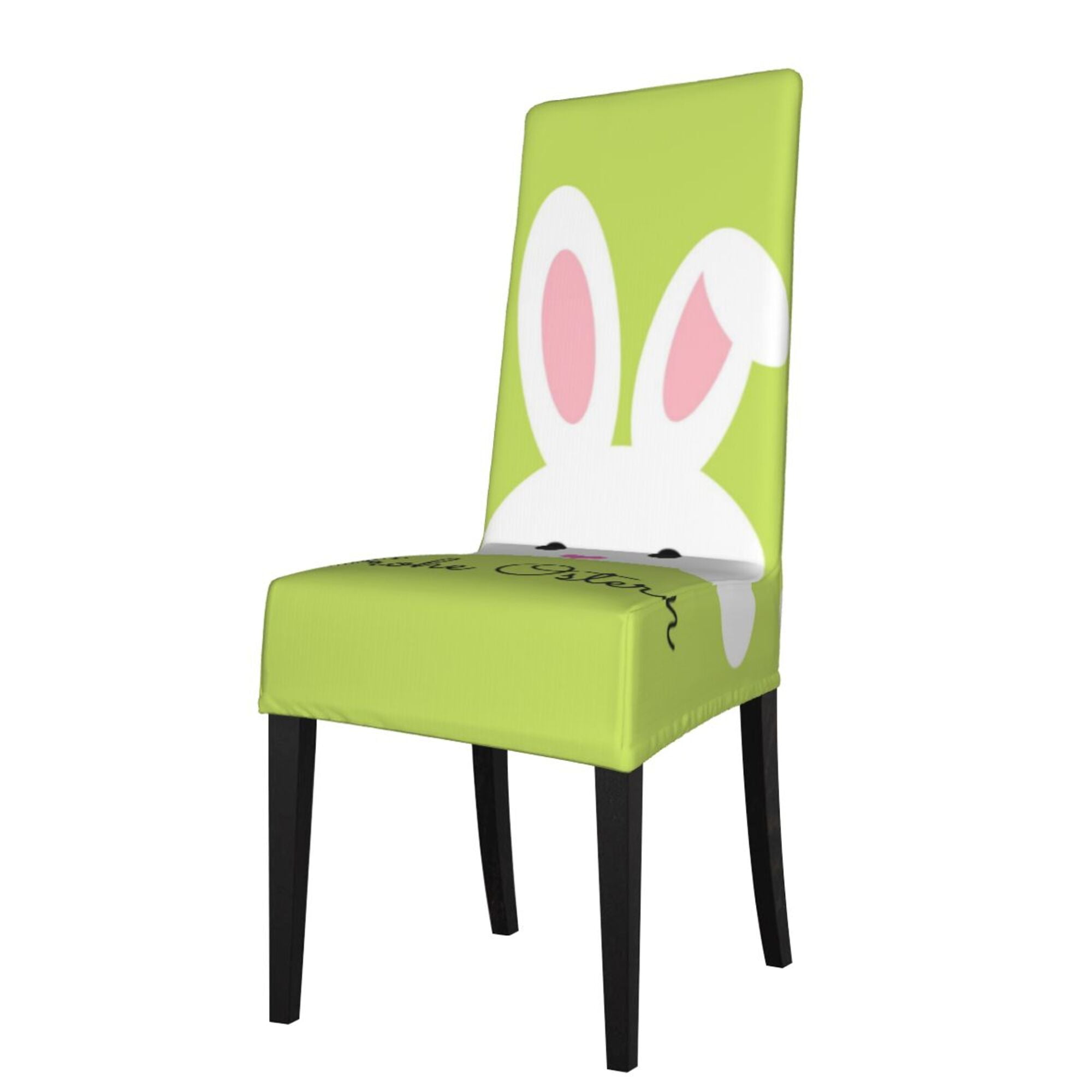 ZICANCN Easter Bunny Chair Protectors Seat Covers , Dining Chair ...