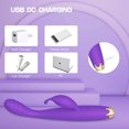 Lollanda G Spot Vibrator Rechargeable Rabbit Clitoris Vibrator Adult