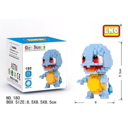 New Small Building Pokemon Blocks Small Cartoon Picachu Animal Model/14 ...