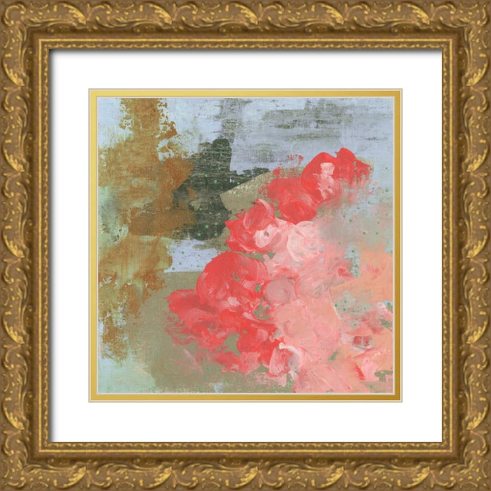 Ogren, Sarah 26x26 Gold Ornate Wood Framed with Double Matting Museum Art Print Titled - Pink ...